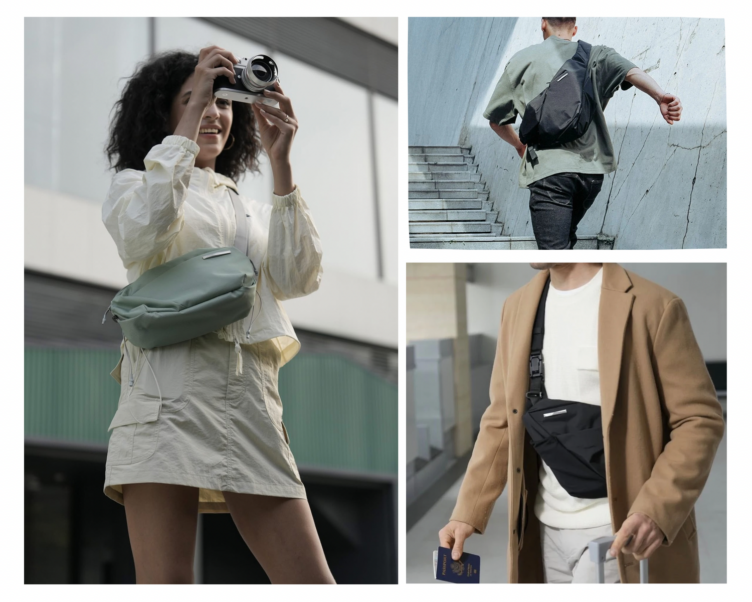 NIID|Sling Backpack|Mens bag|Sling chest bag|Kickstarter funded bags ...
